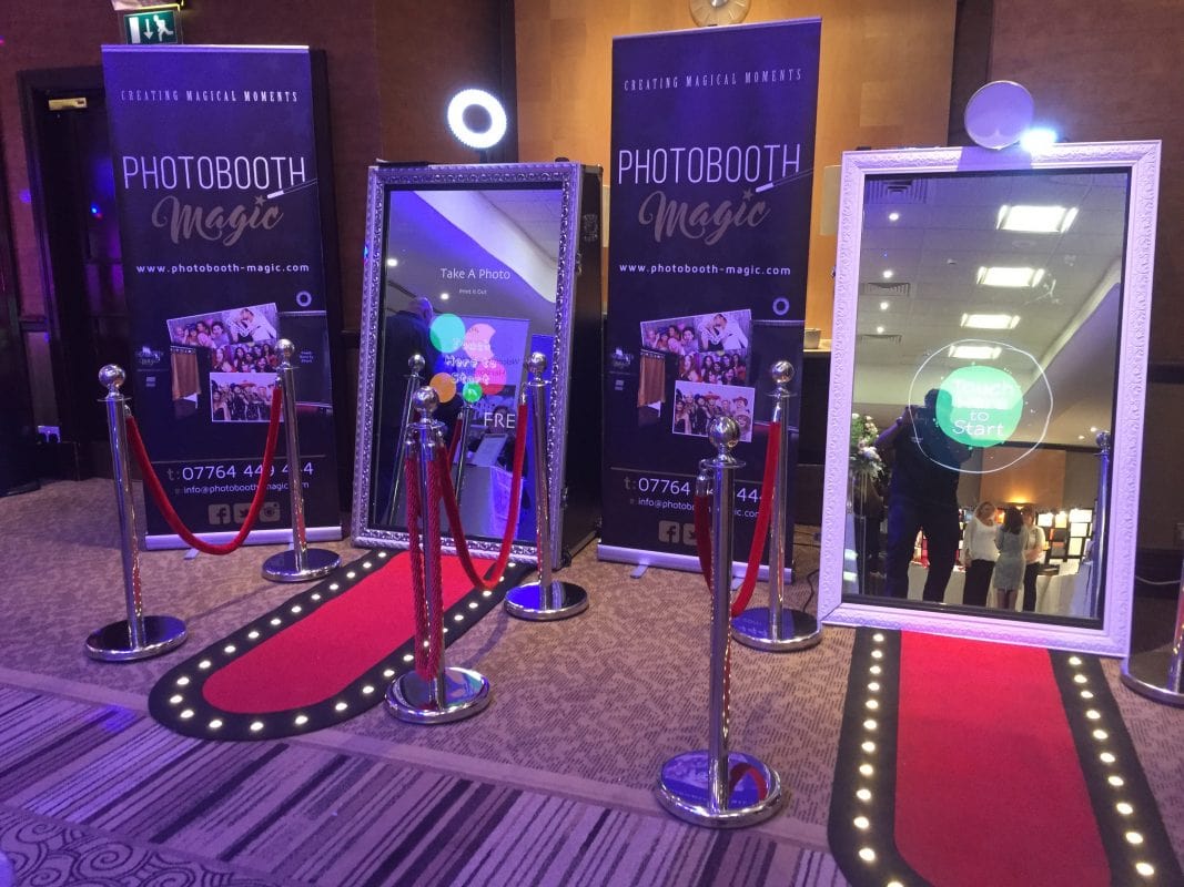 How Businesses Can Boost Brand Visibility with a Magic Mirror Photo Booth